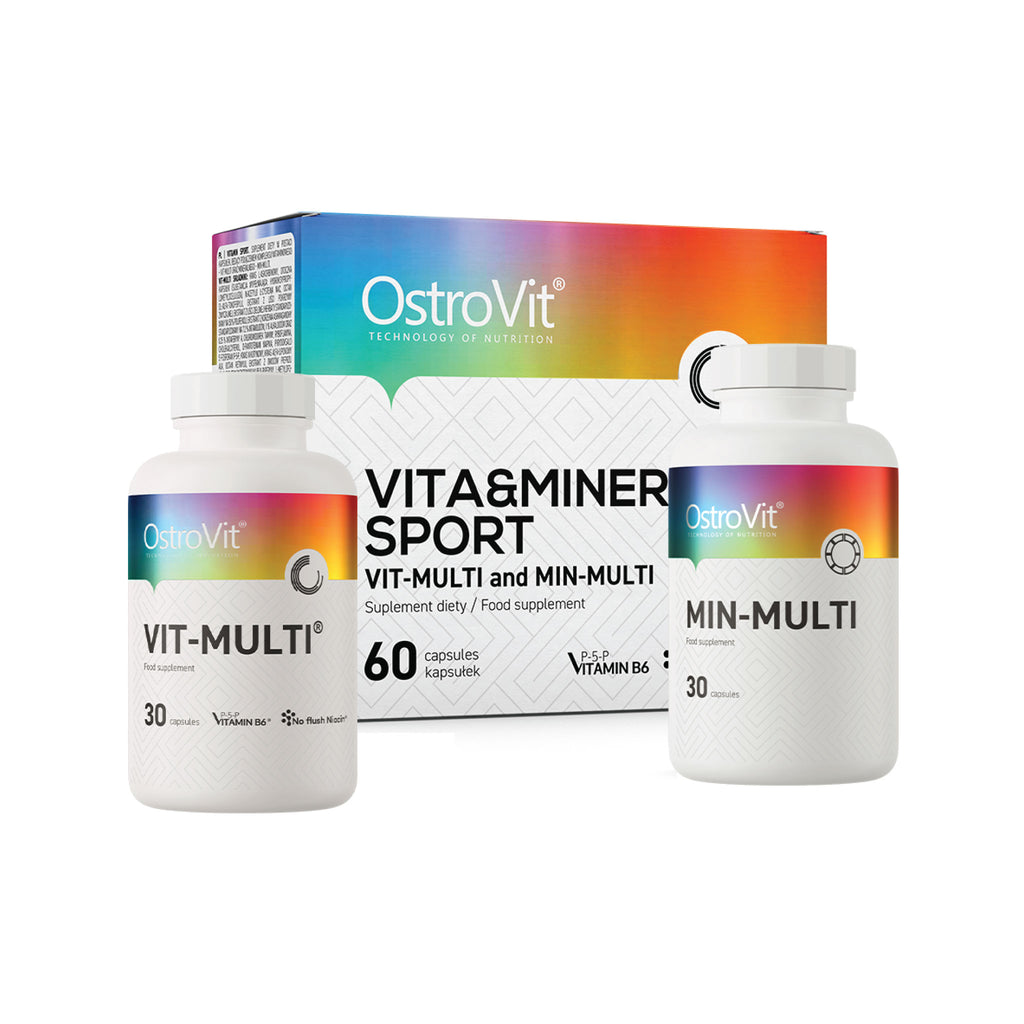 OstroVit VITA&MINERALS Sport - 60 caps | Protein Superstore